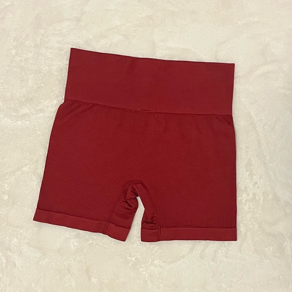Shorts | Colsie Burgundy Biker Shorts | Poshmark